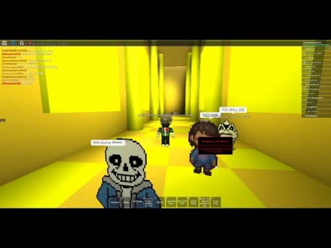 Undertale rp roblox ep 2 Angry Sans part 1 - YouTube