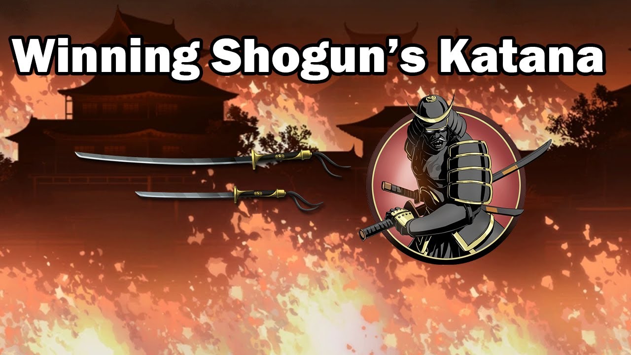 Shadow Fight 2: Winning Shogun's Katana - YouTube
