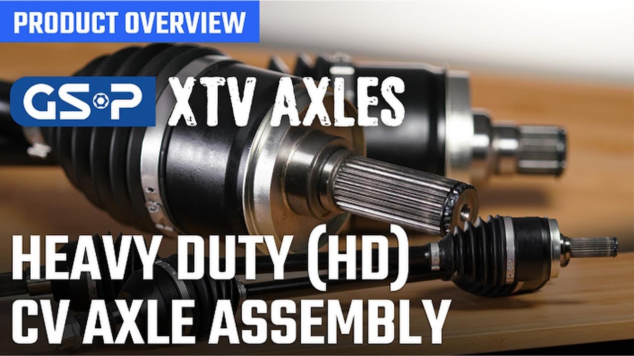 Go Big or Go Home: GSP XTV Heavy Duty CV Axle - YouTube
