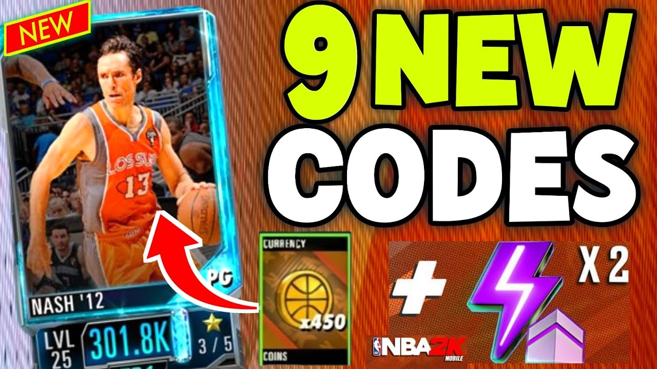 🚨New!🚨 Nba 2k Mobile Codes 2024 - Nba 2k Mobile Redeem Codes - 2k ...