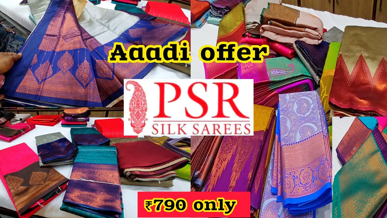 PSR Mysore silk sarees|💥Aaadi discount 50%|coimbatore cross cut road|#🌟 ...