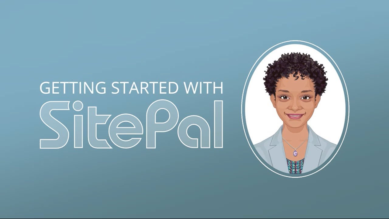 Getting Started with SitePal - Part 1 - YouTube