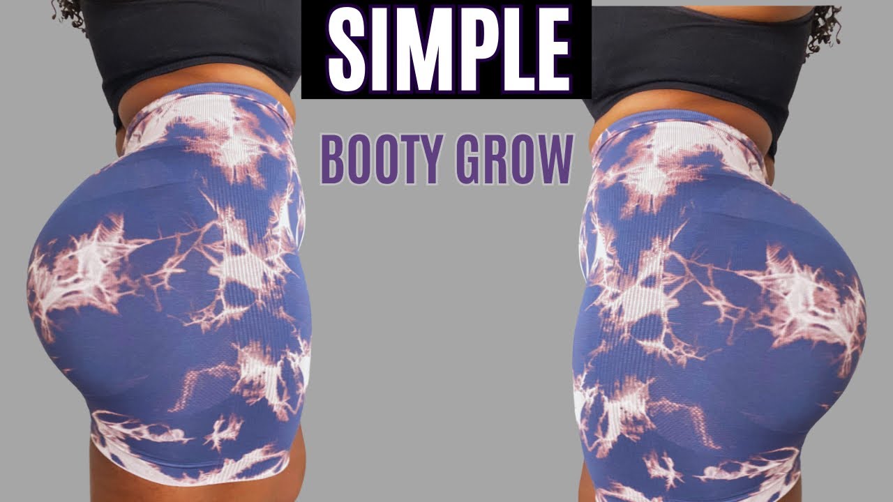 Do This Simple Exercise To Grow Your Booty Youtube