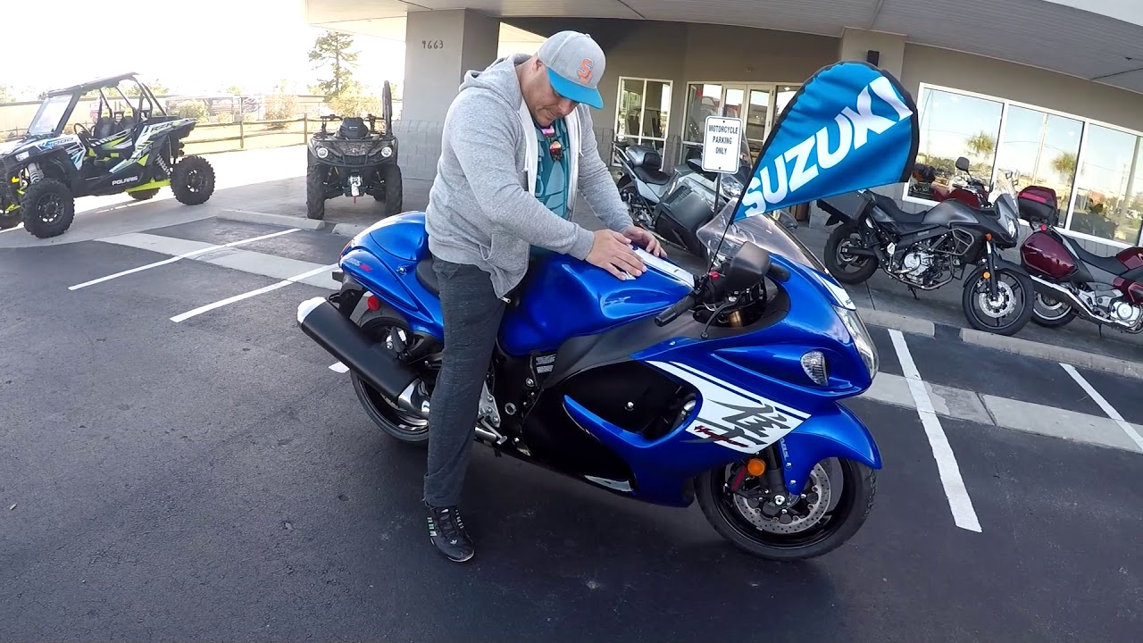 Esta vaina es casi un Toro.... Suzuki Hayabusa GSXR 1300 CC - 2017 ...