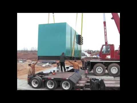 Data Cave - Generator Installation - YouTube