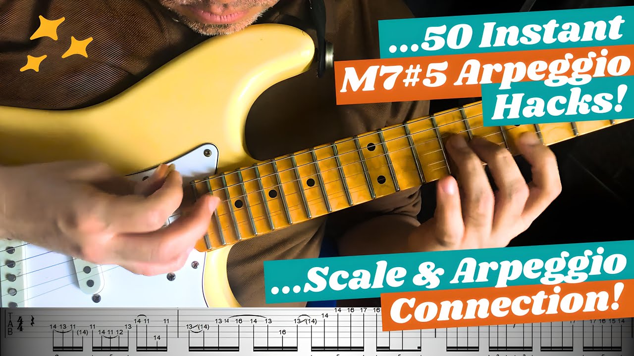 Maj7#5 ARPEGGIO - Lydian augmented MODE connection! - YouTube