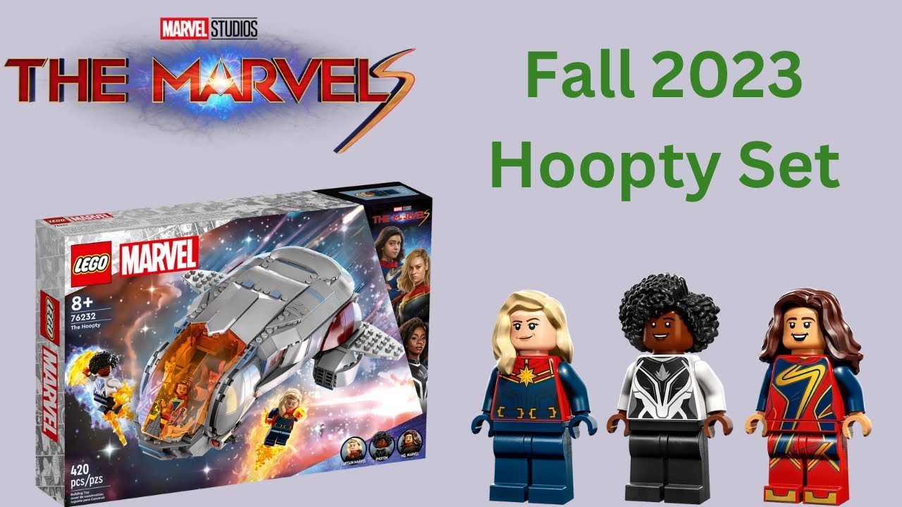 Lego Marvel Official 2023 The Marvels Set Images News - YouTube