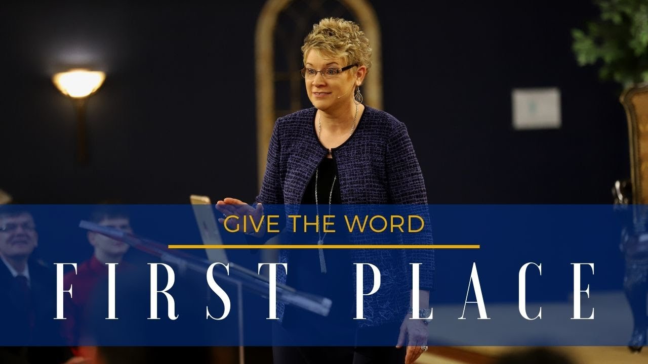 Give The Word First Place// Pastor Debbie Eberly // January 5, 2020 ...