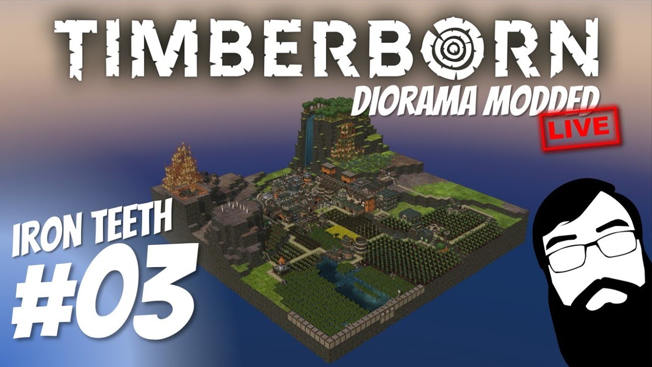 Timberborn LIVE! Diorama Small Map Challenge Episode 03 - YouTube