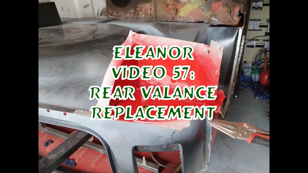Classic Mini Restoration: Eleanor Video 57, Rear Valance Replacement ...