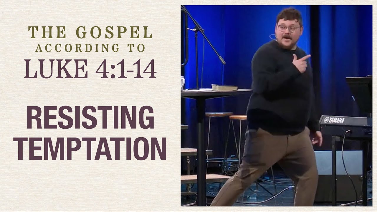 [Sermon] The Devil's Tricks and How to Resist Temptation Luke 4:1-14 | Rev. Michael Fredericks ...