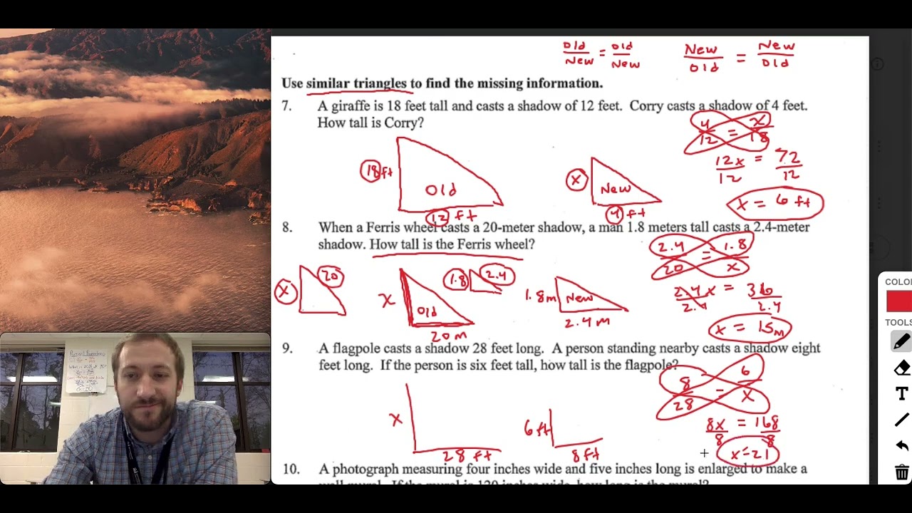 Similar Figures - Word Problems - YouTube