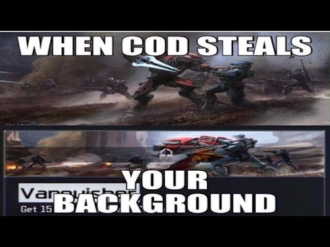 COD copying Halo ? Halo's copied COD for YEARS (since H4...maybe ...