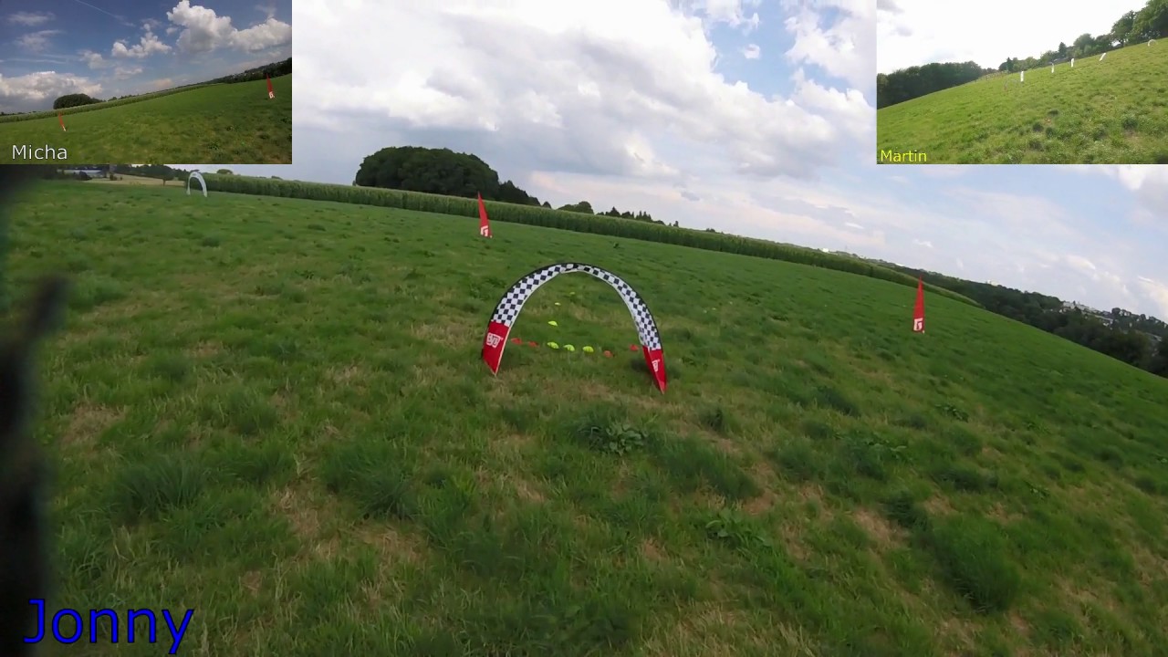 Dogfight mit Dynamic Notch Filter Betaflight 3.2 - YouTube