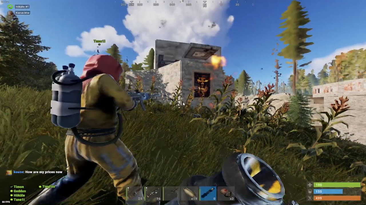 Rust raid def - YouTube