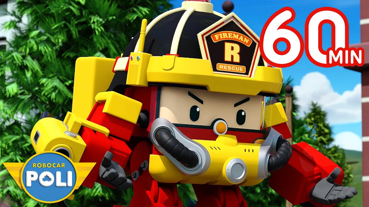 Robocar POLI Special 4 | Traffic Safety, S1, Fire Safety | Cartoon for ...