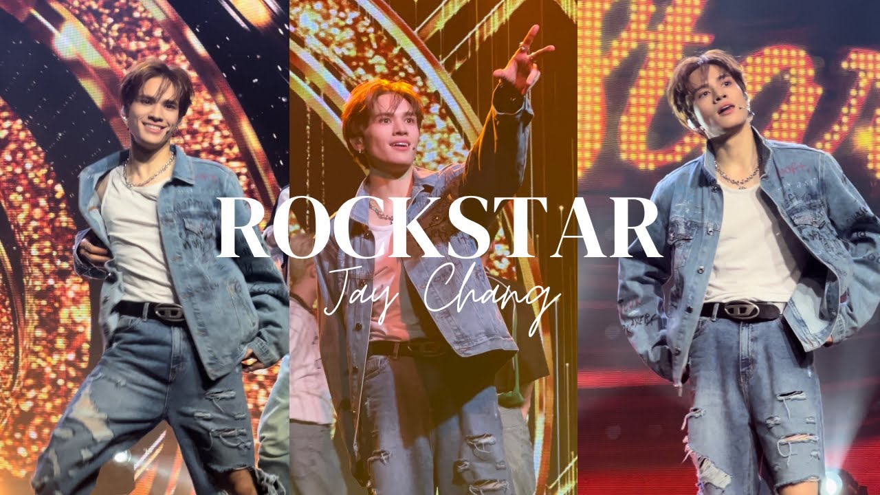 231017 JAY "LATE NIGHT" DEBUT SHOWCASE || ROCKSTAR - JAY CHANG FANCAM ...