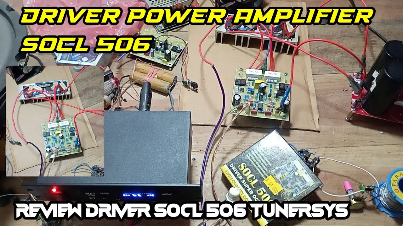 review driver socl 506 tunersys BASS HOREG - YouTube