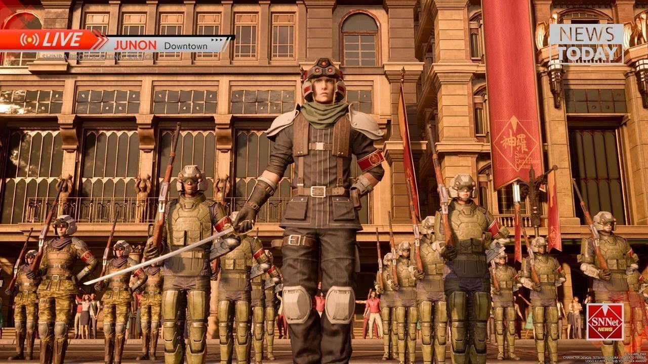 Final Fantasy VII Rebirth - Junon Parade [French dub] - YouTube