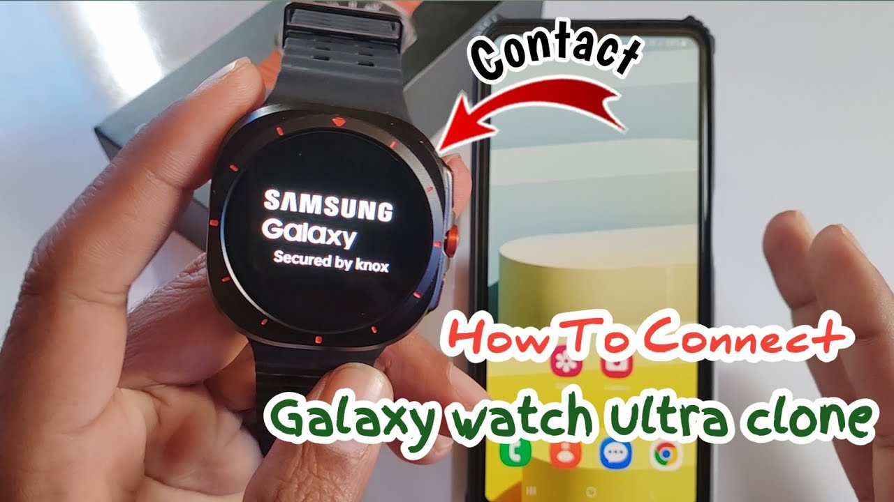 Vvfit app How to Use All settings|galaxy watch ultra clone connect to ...