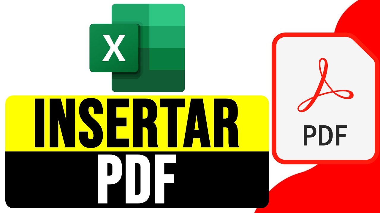 Cómo INSERTAR o ADJUNTAR PDF en EXCEL 2025 | Agregar Archivos PDF en Excel - YouTube