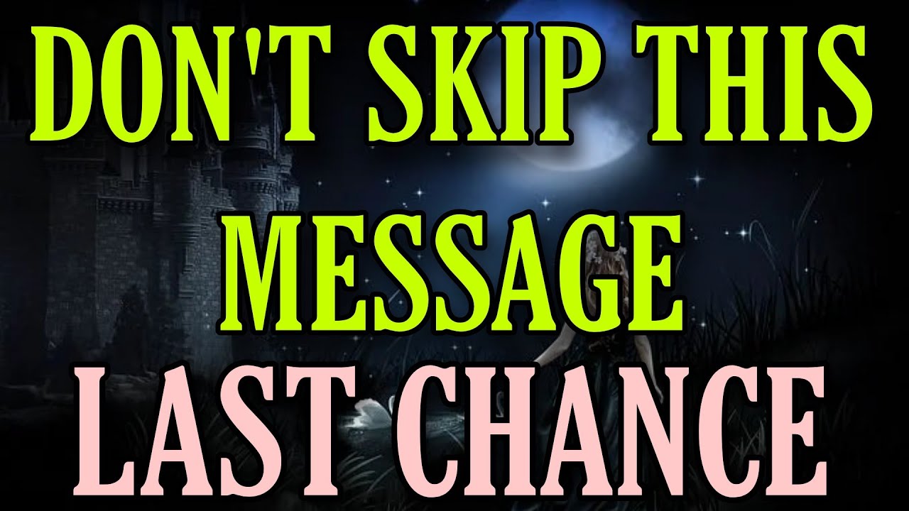 God Message For You Today | GOD: DON'T SKIP THIS MESSAGE LAST CHANCE ...