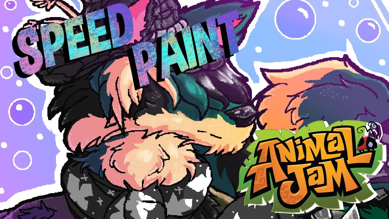 (SPEEDPAINT) Wolf Boy | Animal Jam - YouTube
