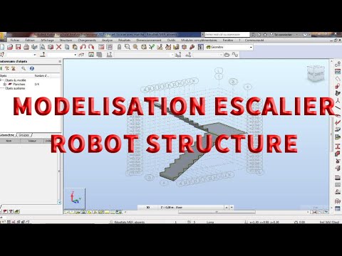 ROBOT STRUCTURAL ANALYSIS PROFESSIONNAL MODELISATION D'UN ESCALIER ...