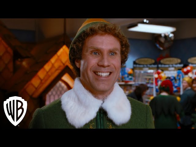 Elf Will Ferrell Smiling