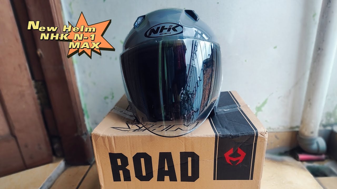 UNBOXING DAN REVIEW SINGKAT HELM NHK N1 MAX #NHKHELMET #helemnhk - YouTube