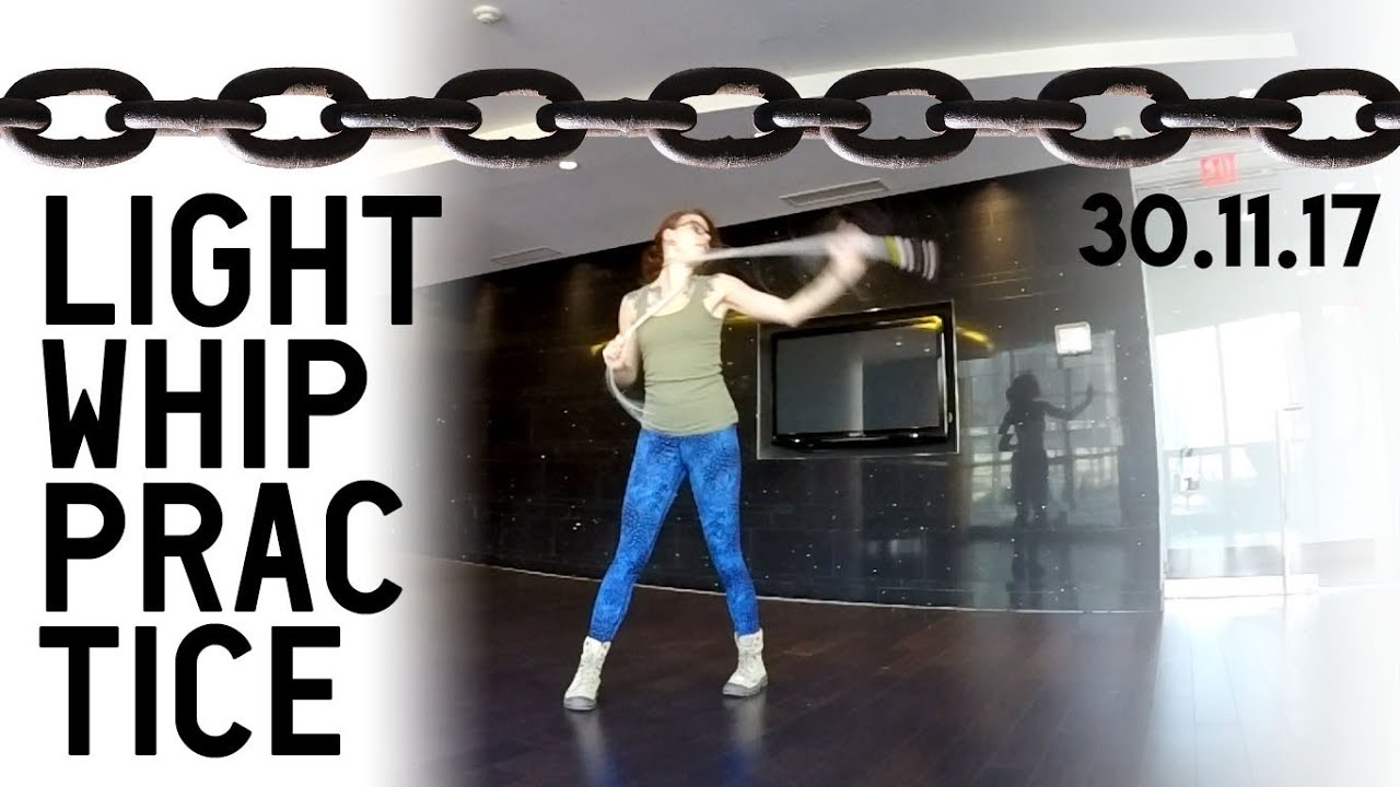 Light Whipping | Rope Dart Style Light Whip Practice | BitWhip Fiber ...
