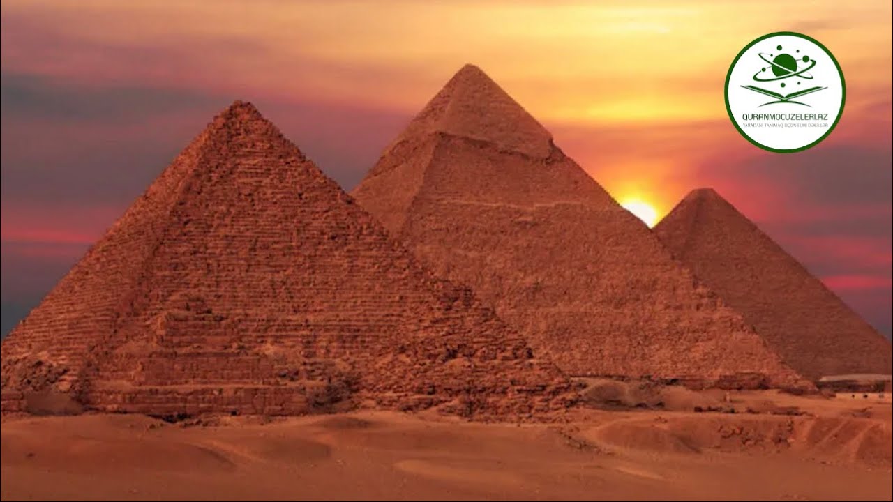 MİSİR PİRAMİDALARININ NECƏ TİKİLDİYİNİ QURAN DEDİ VƏ ELM 2006-CI İLDƏ ...
