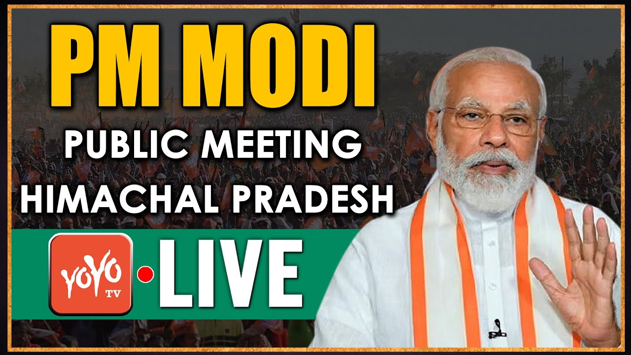 PM Modi LIVE | PM Narendra Modi Himachal Pradesh Tour LIVE | Modi ...