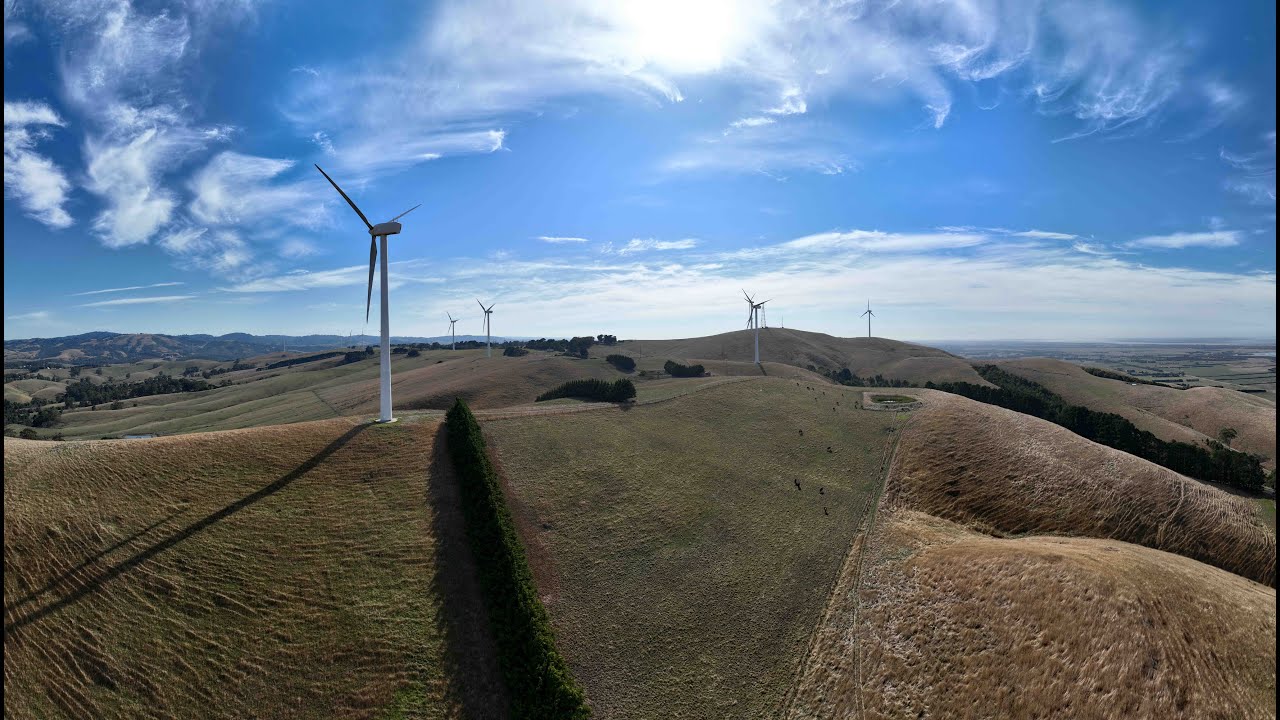 Toora Wind Farm, Toora, Victoria. - YouTube