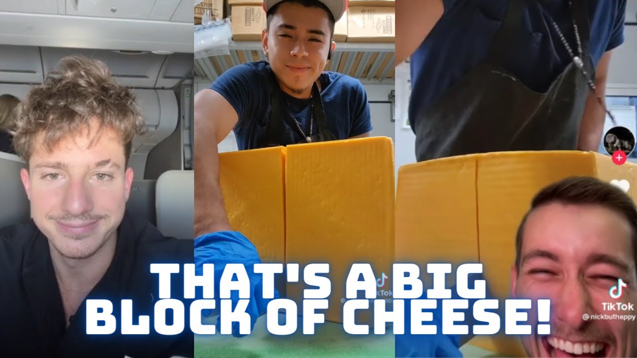 That is a big block of cheese! - YouTube