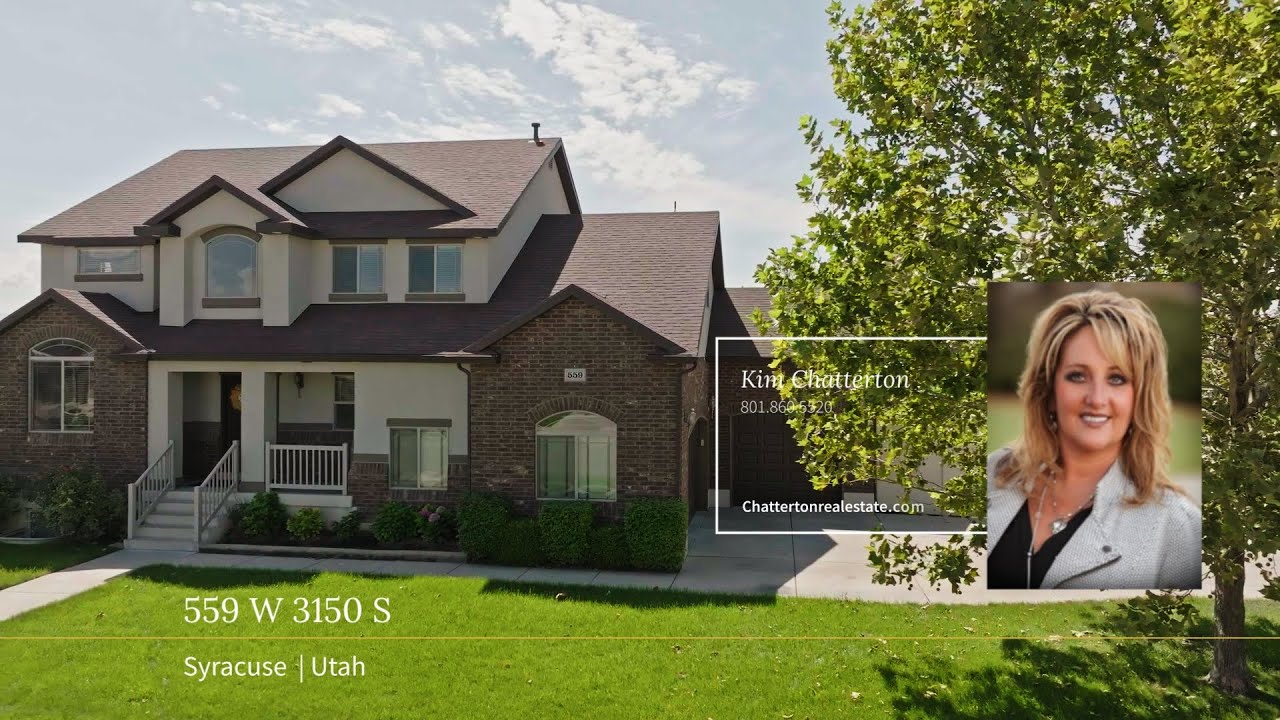 Utah Home for Sale | 559 W 3150 S, Syracuse, UT | Kim Chatterton - YouTube