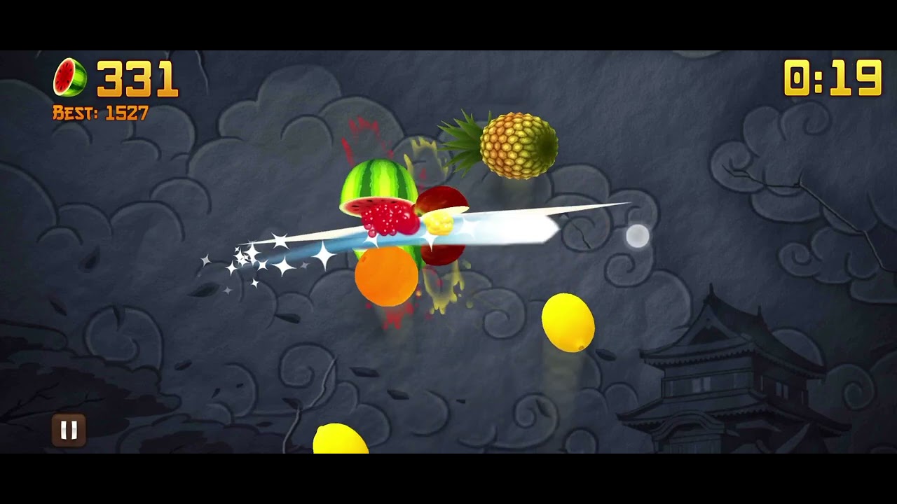 Fruit Ninja gameplay: 56 - YouTube