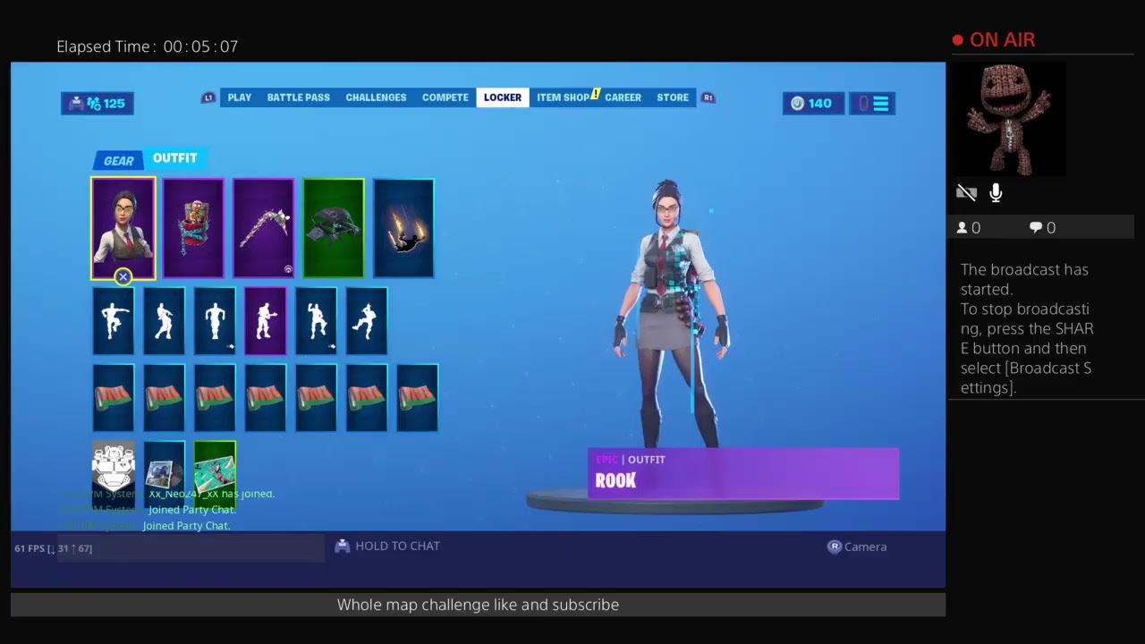 Fortnite whole map challenge shoutout to jamie highton check him out ...