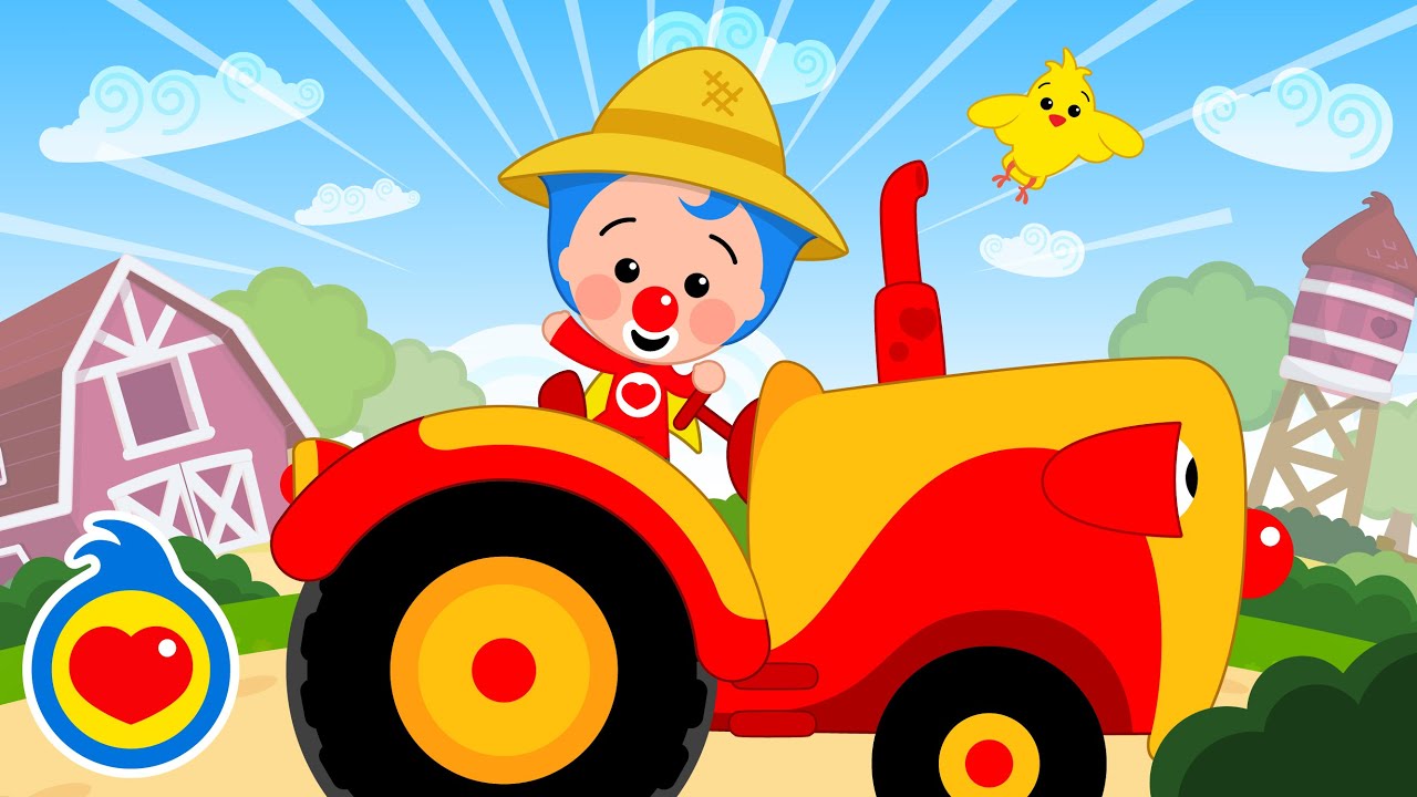 En La Granja De Mi Tío 🐷🐥 Canciones Infantiles | Plim Plim Acordes ...