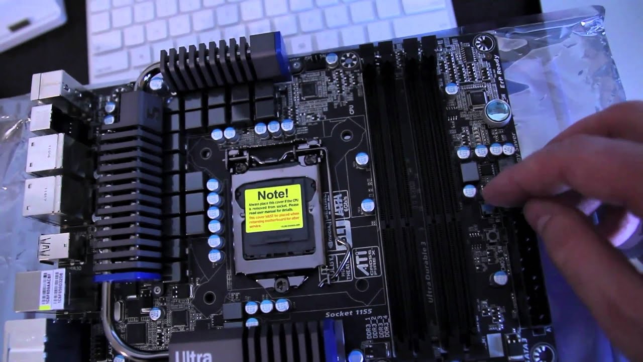 Gigabyte P67A-UD5-B3 and some new stuff ;) by Laczupakabra - YouTube