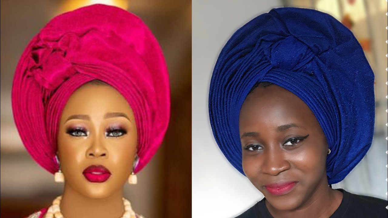 HOW TO TIE TRENDING CENTER/SIDE KNOT GELE #diy #shorts #diy # ...