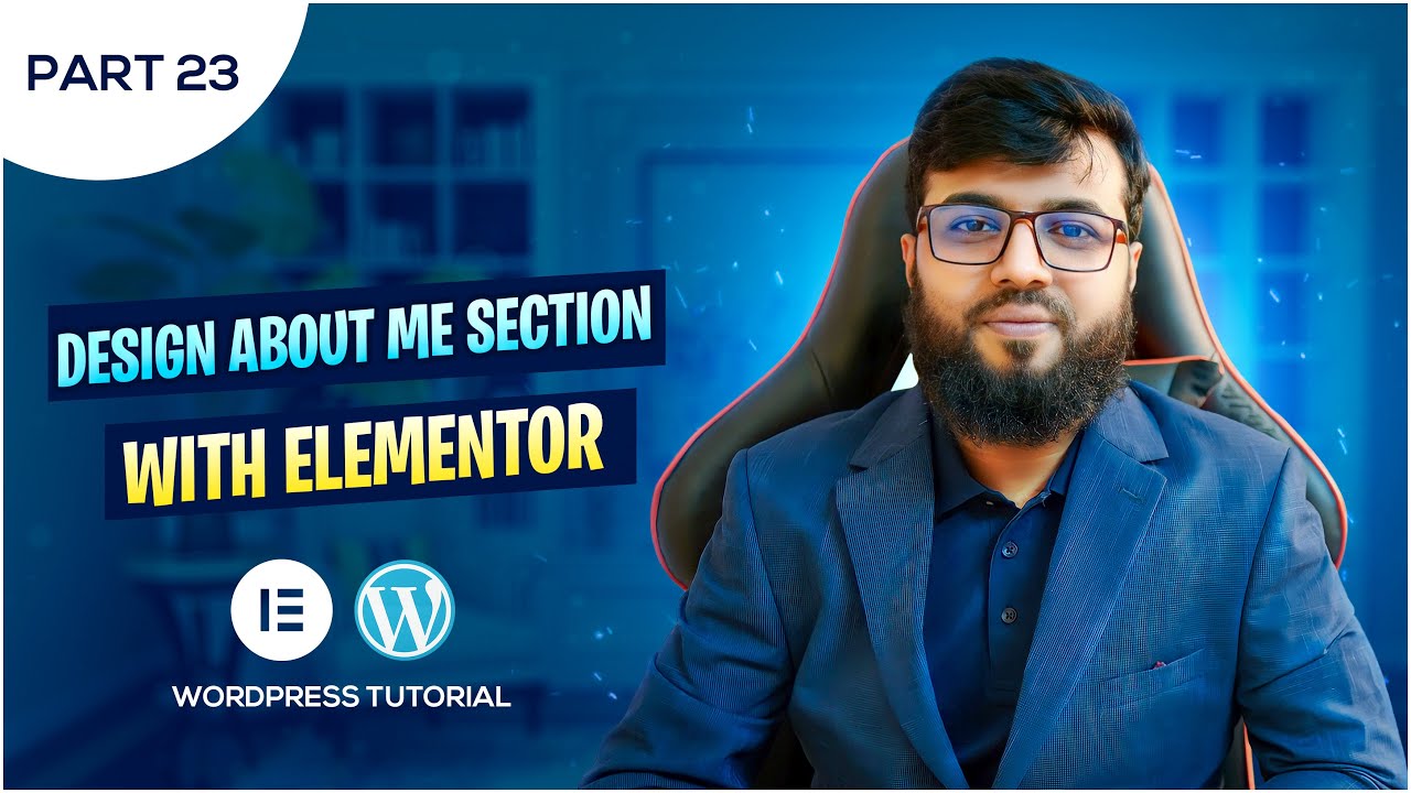 Cómo Diseñar La Sección Acerca De Mí En Wordpress Con Elementor Acerca De Mi Página En