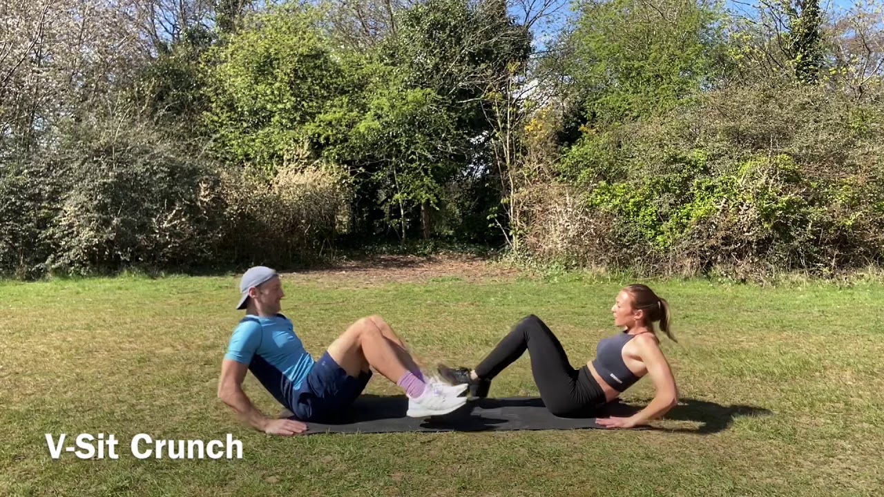 Partner V crunch - YouTube