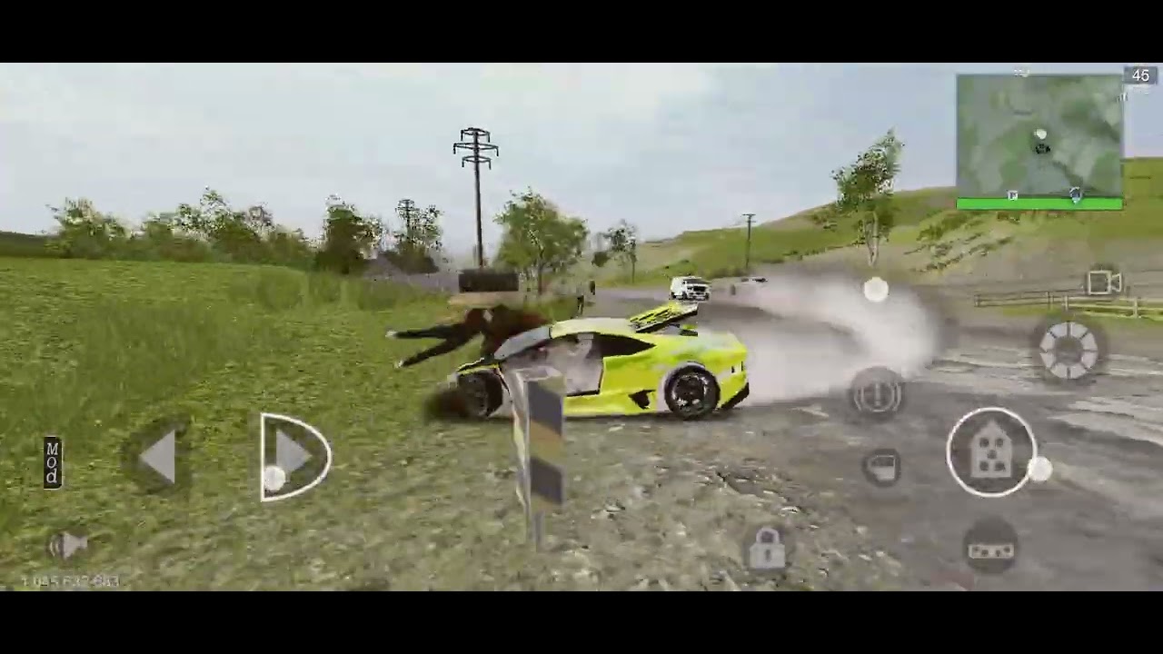 Lamborghini 🚗 crash test - YouTube