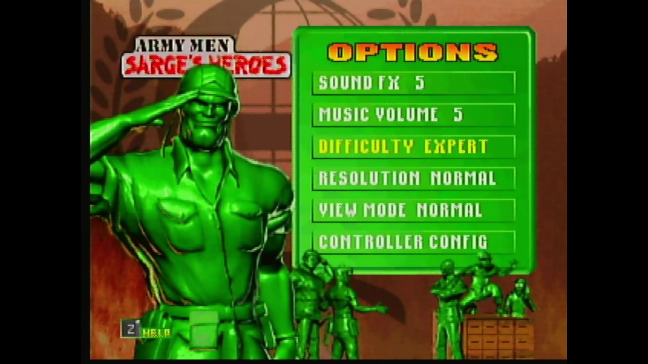 Army Men: Sarge's Heroes (N64) - Spy Blue - 0:42 Expert - YouTube