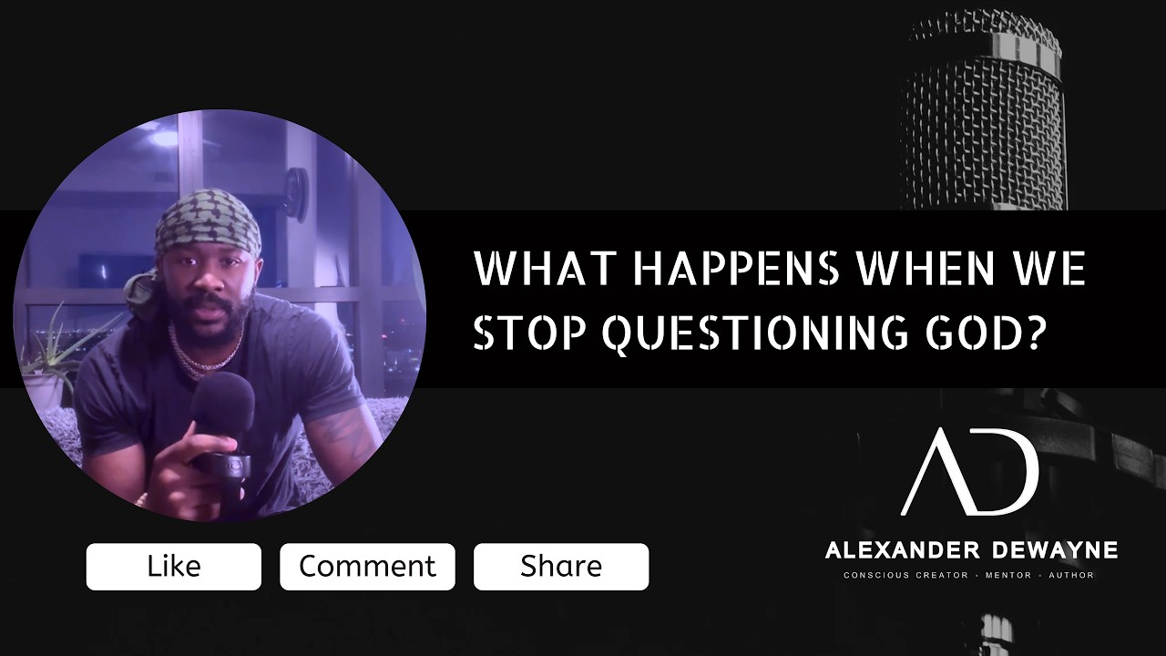 The Courage to Stop Asking God Questions - YouTube