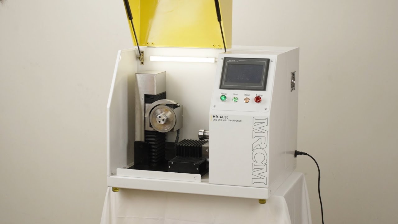 MRCM MR-AE30 CNC TOOL GRINDER - YouTube