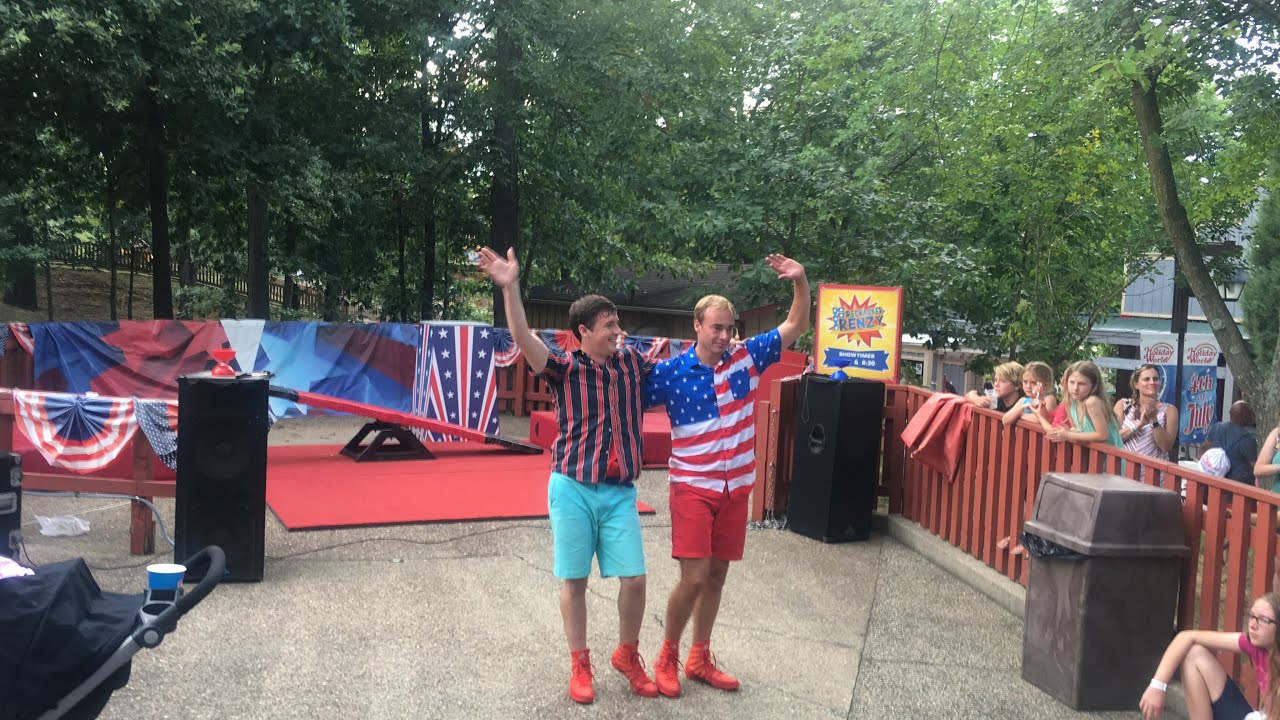 Holiday World the final show of firecracker frenzy of 2019 season - YouTube
