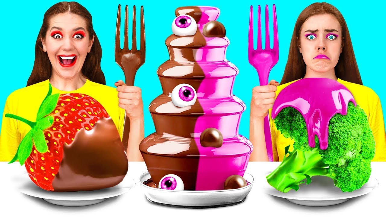 Desafío De Fuente De Chocolate | Trucos Divertidos de Cocina por 4Fun ...