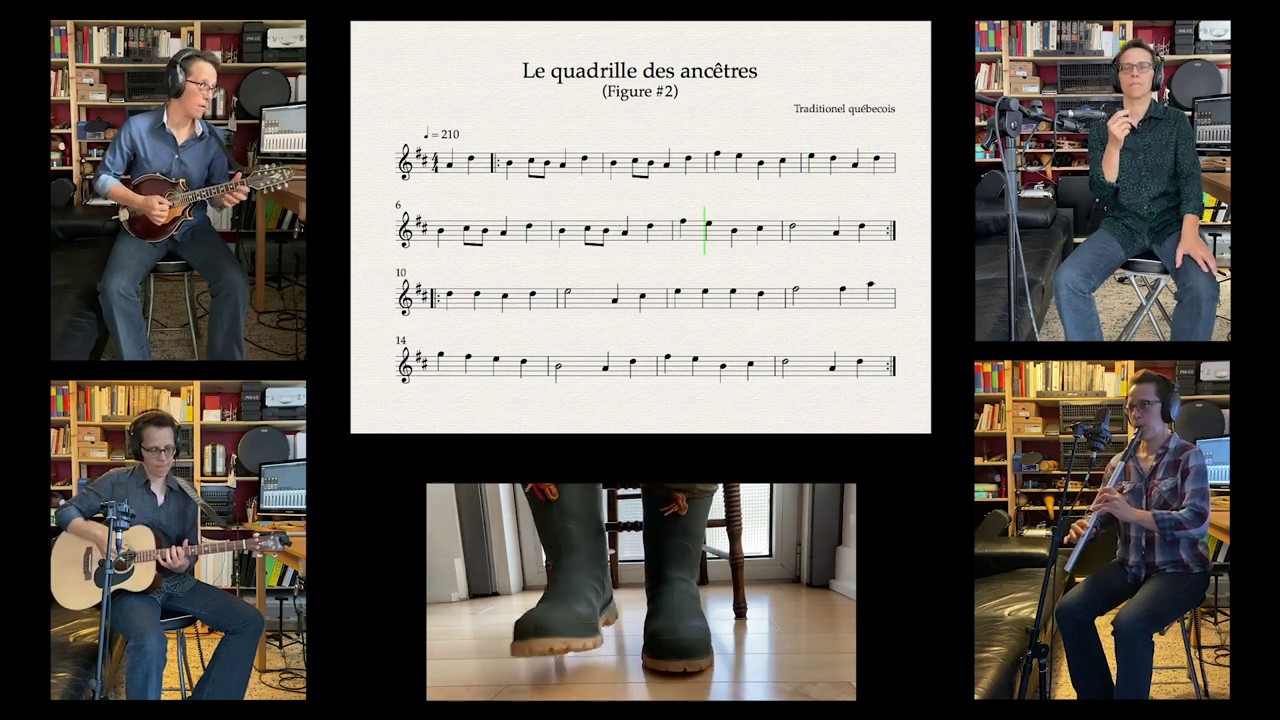 Le quadrille des ancêtres (figure #2) - YouTube